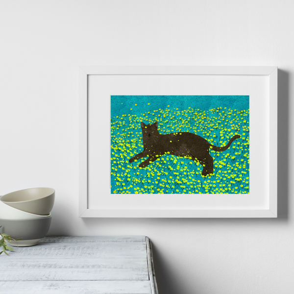 Black cat - Toi Art Gallery