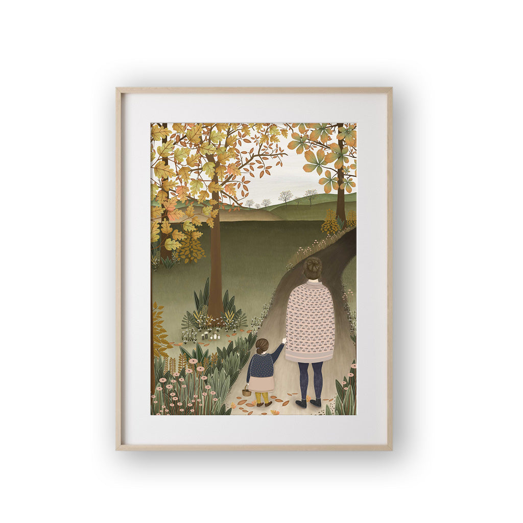 Autumn walk by Emme Norma - Toi Art Gallery