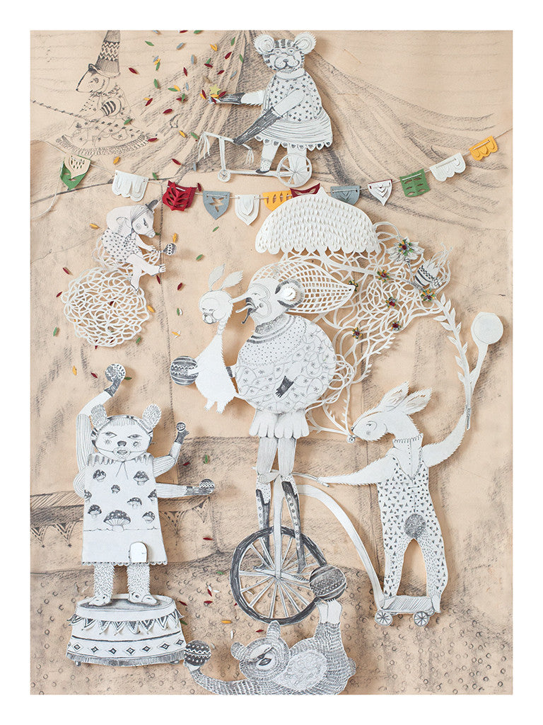 Circus by Lucila Biscione - Toi Art Gallery