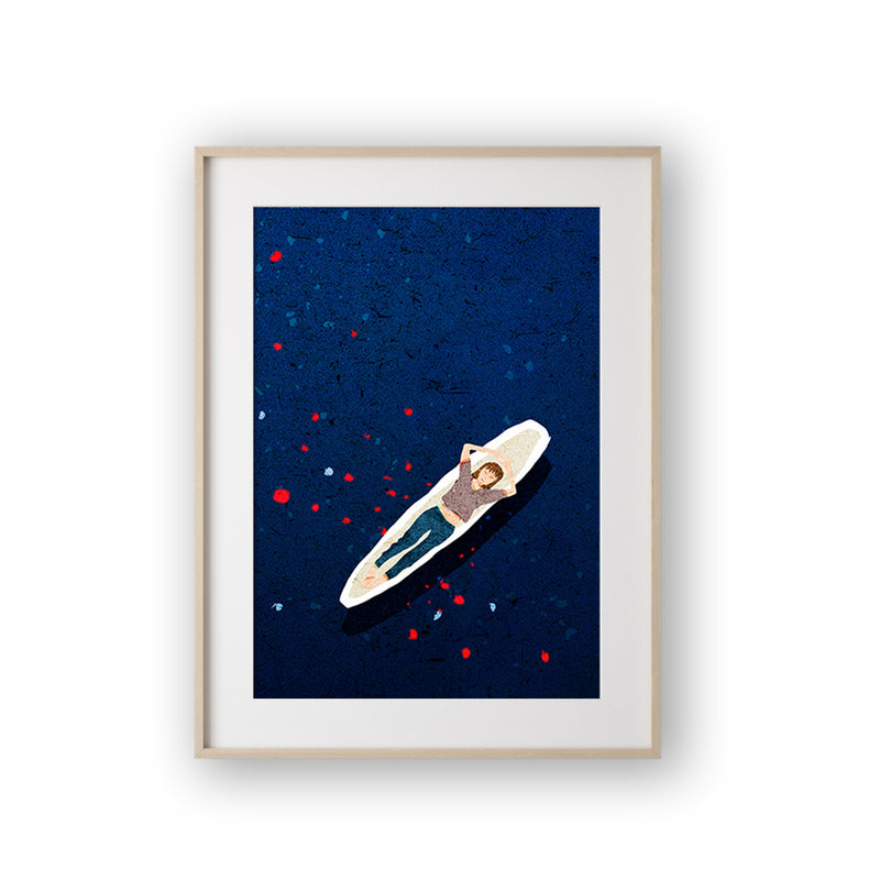 Sleep at night by Xuan Loc Xuan - Toi Art Gallery