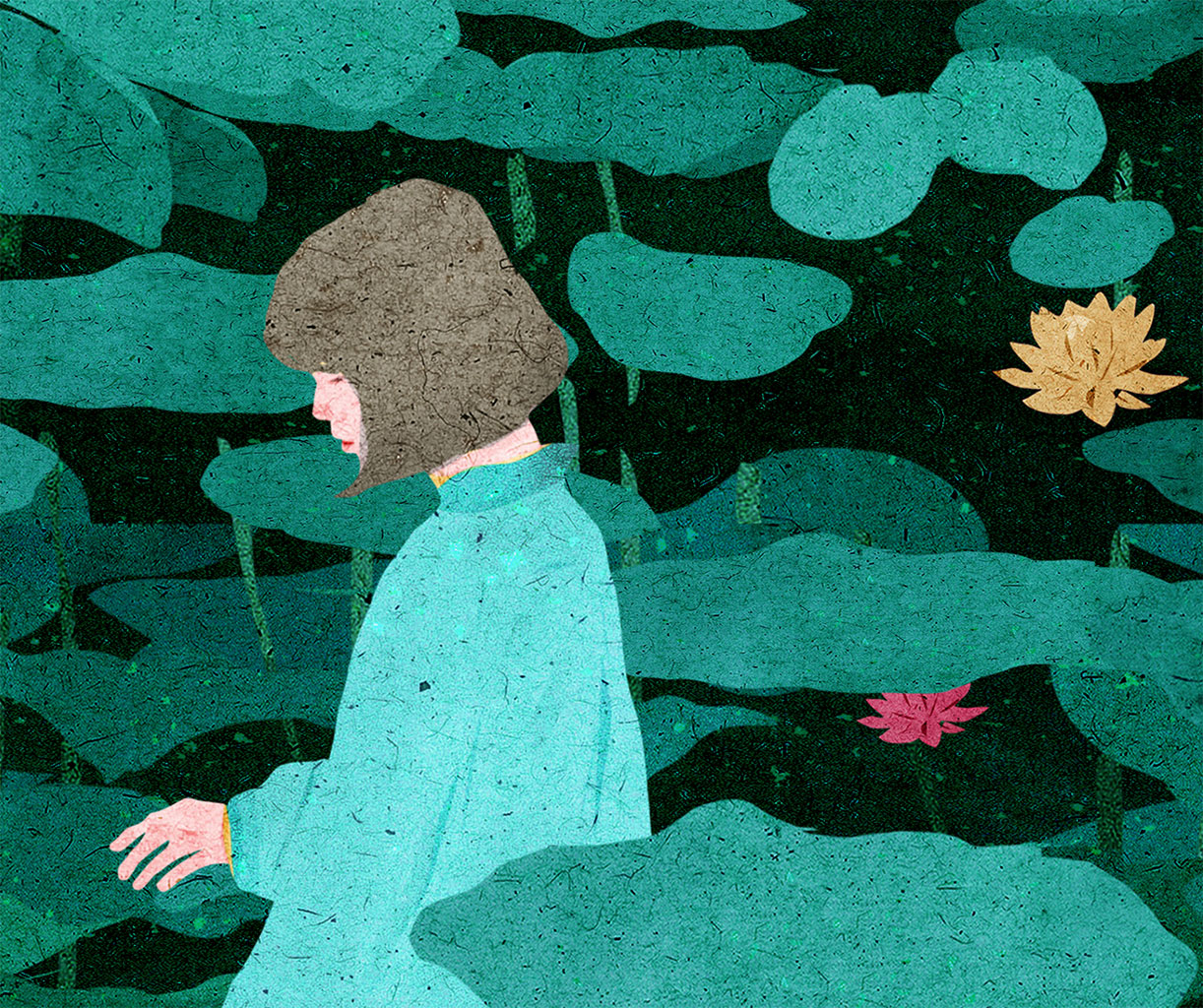 Walking Lily by Xuan Loc Xuan - Toi Art Gallery