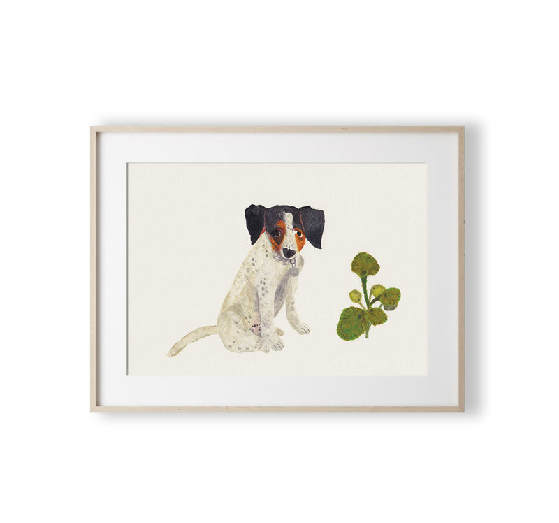 Spotty dog by Liz Rowland - Toi Art Gallery